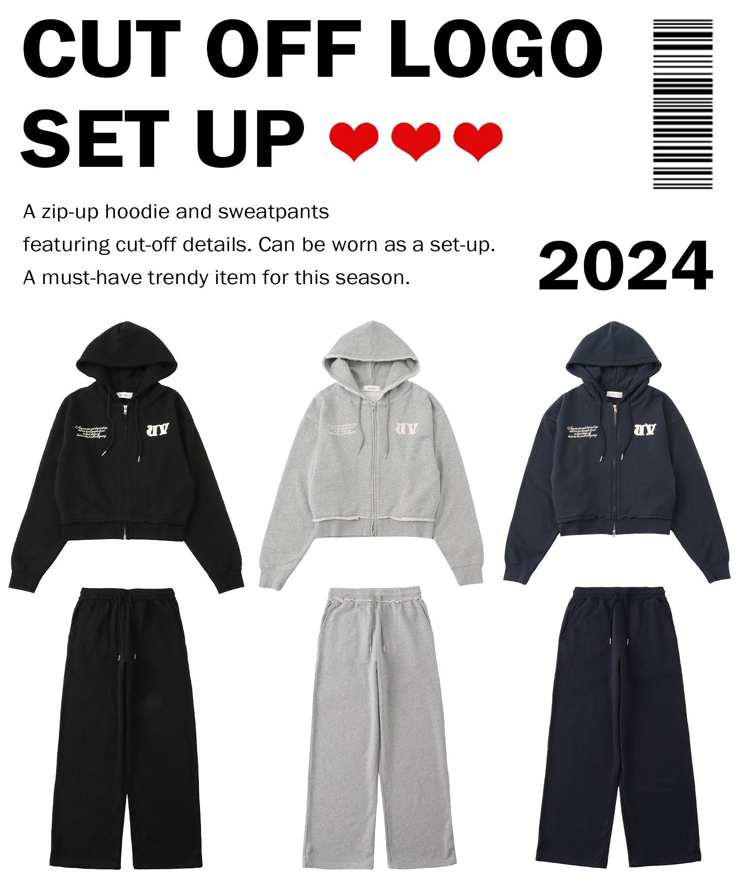 CUT OFF LOGO SET UP｜ACLENT（アクレント）